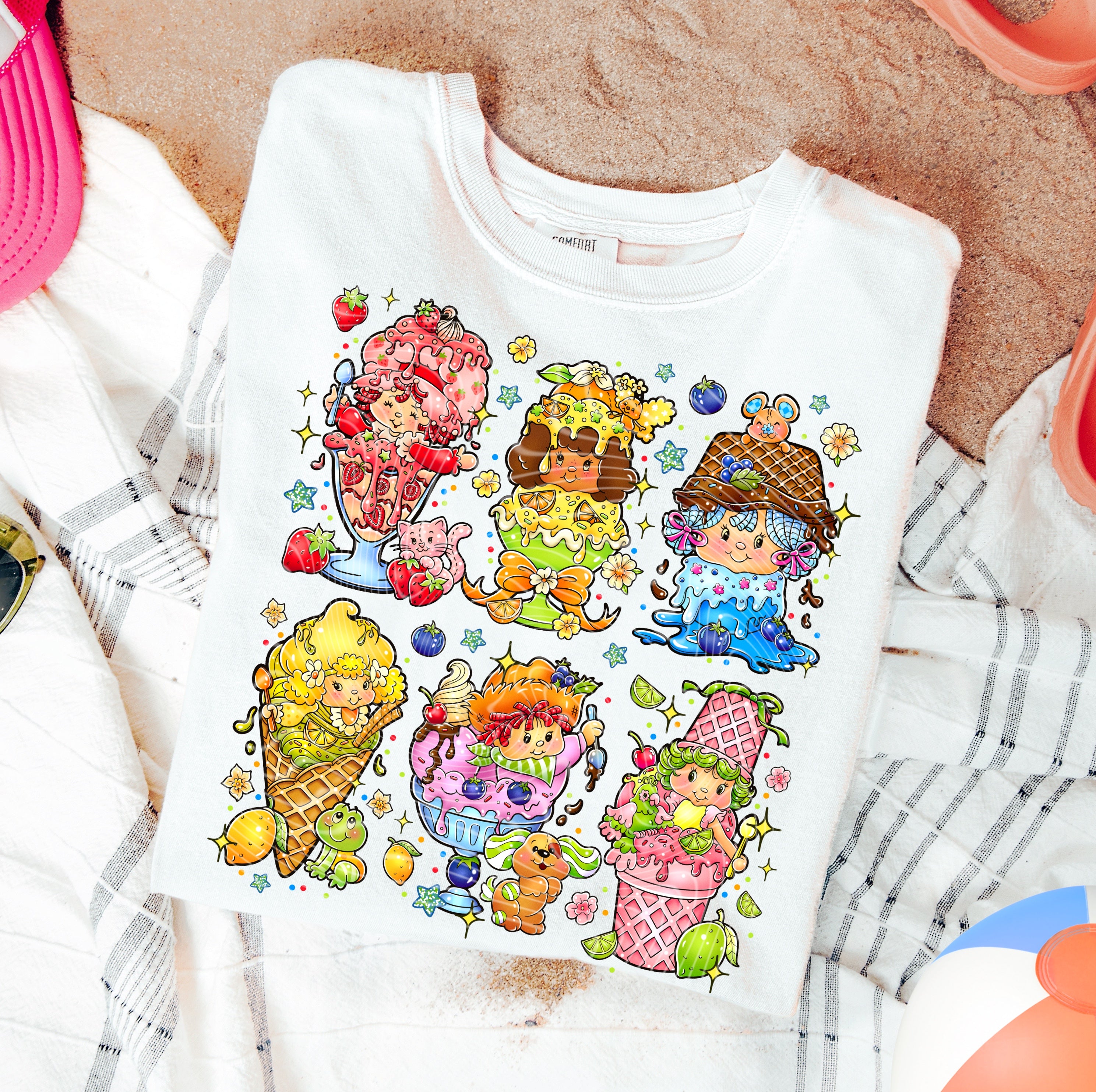 Shortcake Ice Cream DTF – WestCoast Custom Creations